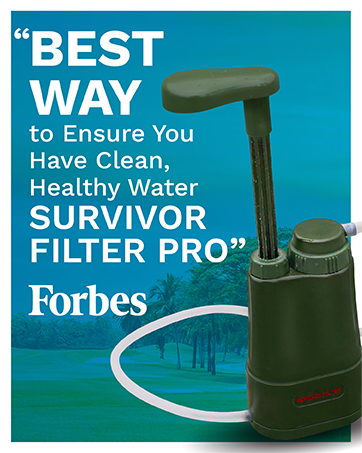 Survivor Filter Pro X Electric Water Purifier Survival Filter – 99.999% ...