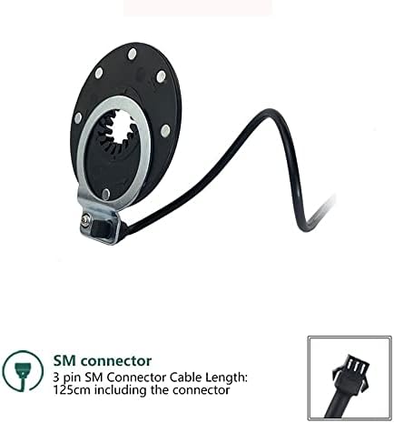 Electric Bicycle 8 Magnets Speed Sensor 3Pin Power Assisted Sensor E ...
