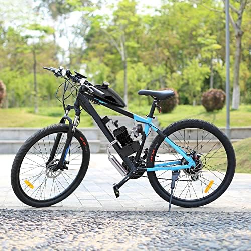 PNKKODW 80cc Bicycle Engine Kit 2-Stroke Gas Motorized Bike Motor Kit ...